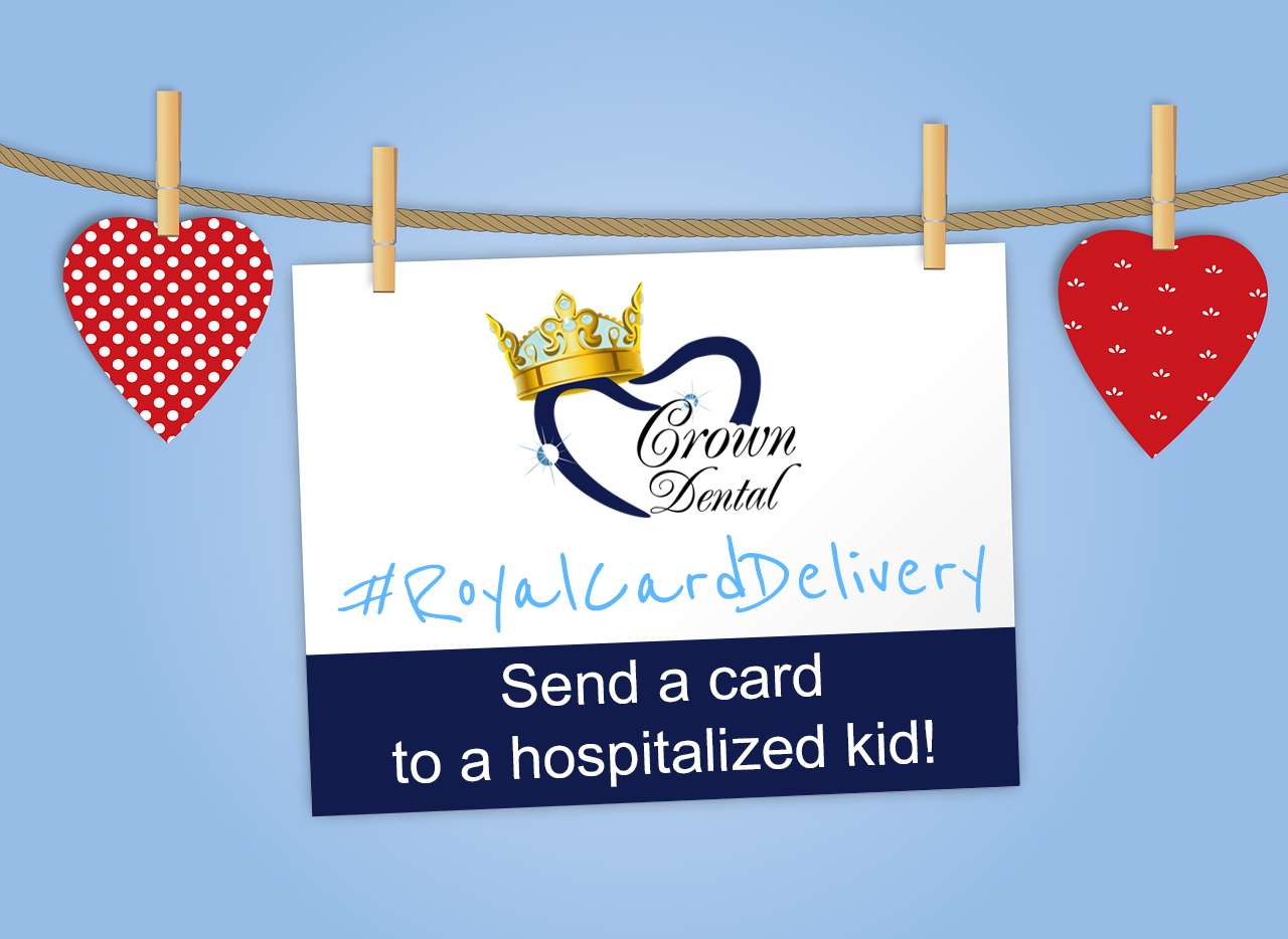 Crown Dental Thinks Spring, Starts #RoyalCardDelivery for Charity